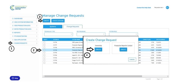 Change Request: System Owner – MassCEC