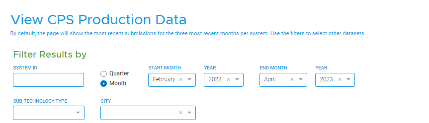 How to view CPS submission and available calculation data in PTS? – MassCEC