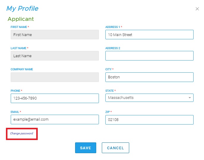 How do I change my password? – MassCEC